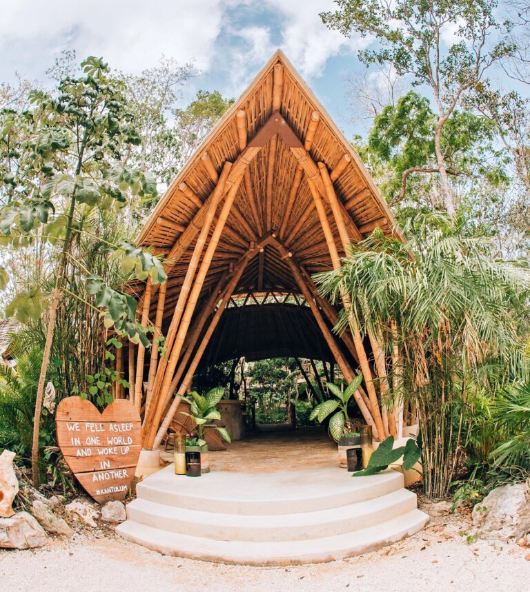 מלון במסורת המאיה: kan tulum בג'ונגל במקסיקו | D+A Magazine