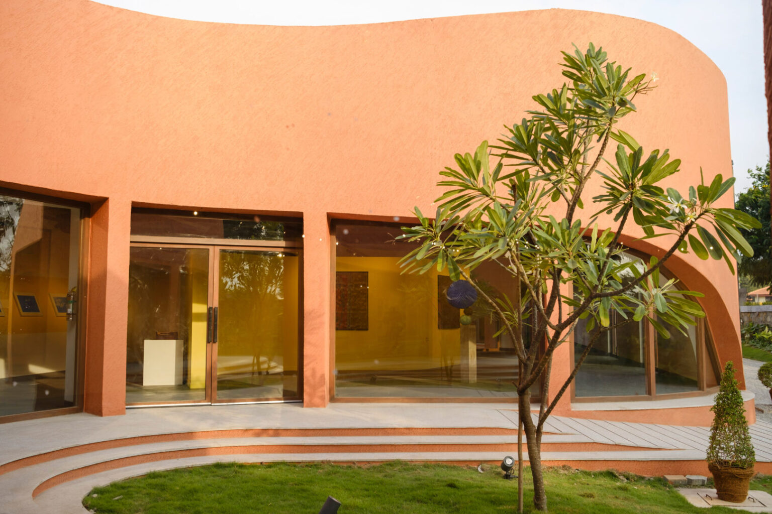 מעבדת האמנות Hampi Art Lab בתכנון Studio sP+a | D+A Magazine